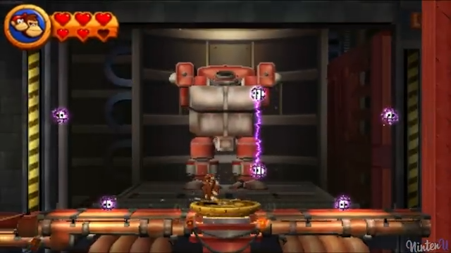 [Map-Based Walkthrough] Donkey Kong Country Returns:9-7 Robo Factory ...