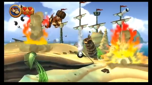 [Map-Based Walkthrough] Donkey Kong Country Returns:2-4 Cannon Cluster ...