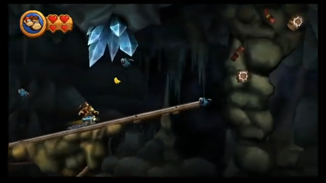 [Map-Based Walkthrough] Donkey Kong Country Returns:4-1 Rickety Rails ...